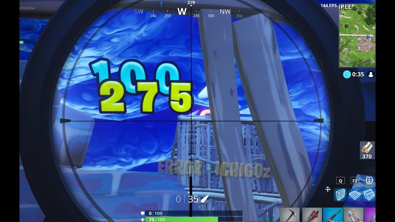 fortnite : LUCKY SHOT??? - YouTube