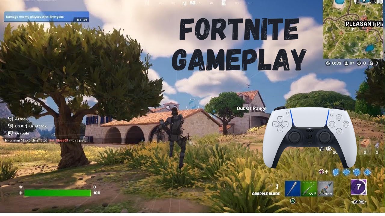 PS5 Controller Fortnite Chapter 5 Solo Gameplay (1080p 60FPS) - YouTube