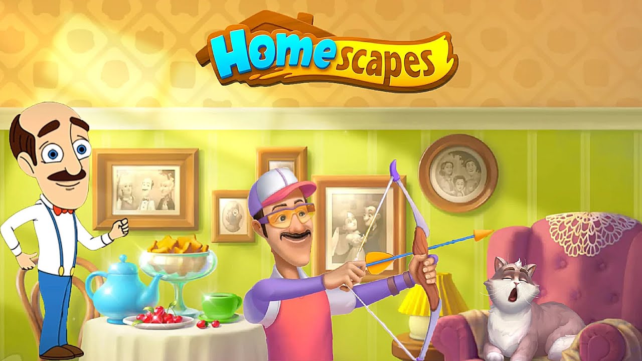 Homescapes - Level 45 to 50 Gameplay Walkthrough - New Update - YouTube