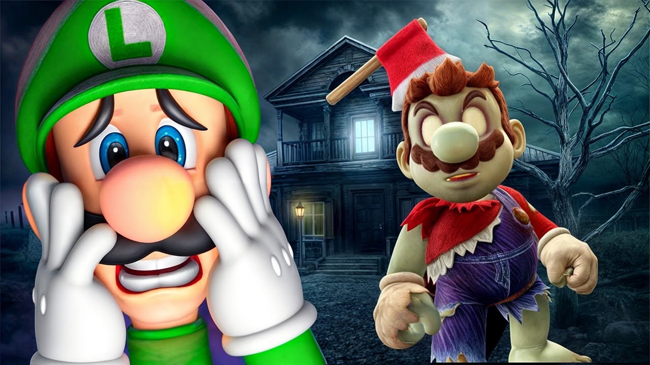 Oh no ! Zombie Mario, Luigi save him | Super Mario Odyssey Story - YouTube