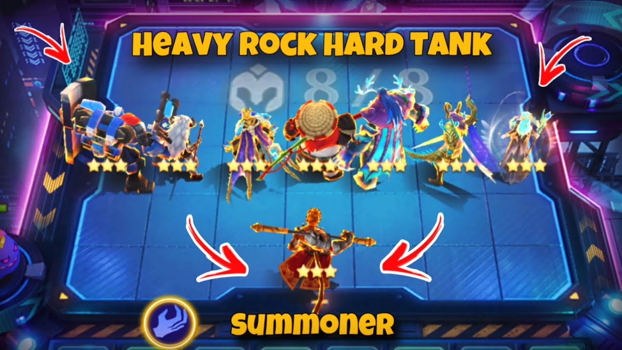 Magic Chess Meta Summoner Synergy Best Combo with Guardians !! Auto win ...