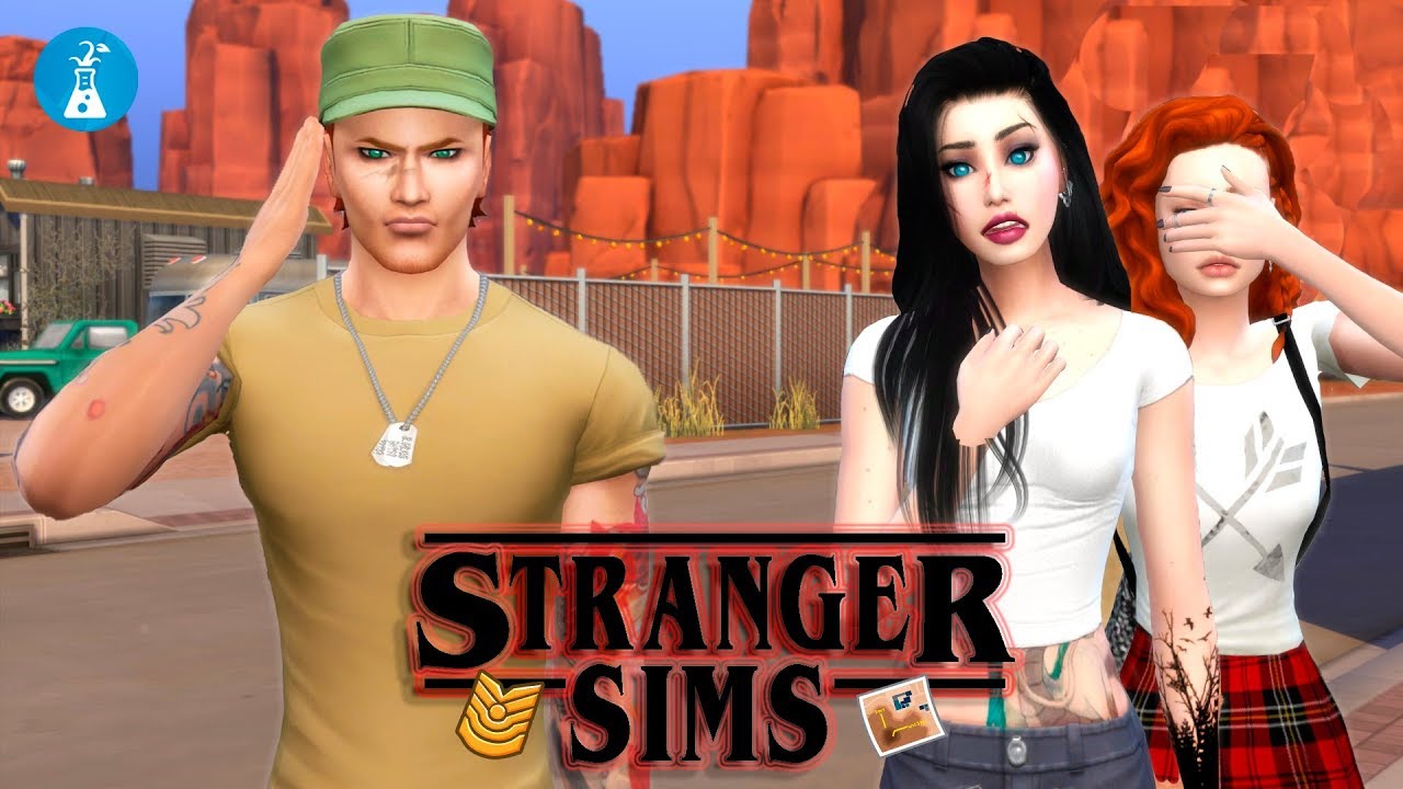 EL RECLUTA LOGAN 🎖|👽 STRANGER SIMS CAP 4🌵| SIMS 4 STRANGERVILLE - YouTube