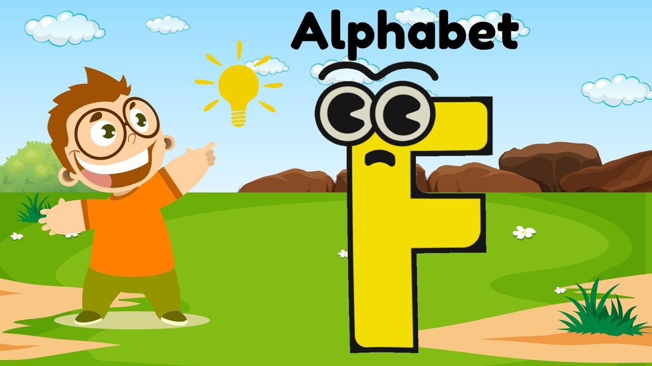 Alphabet F | Abc learning | toddlers #preschool #toddlers #abcd # ...