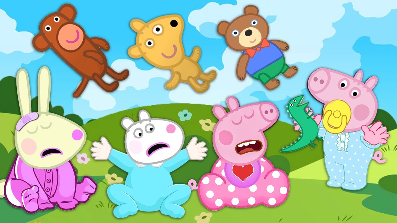 Peppa Pig, Delphine Donkey, Dr. Hamster, Gabriella Goat | Match The ...