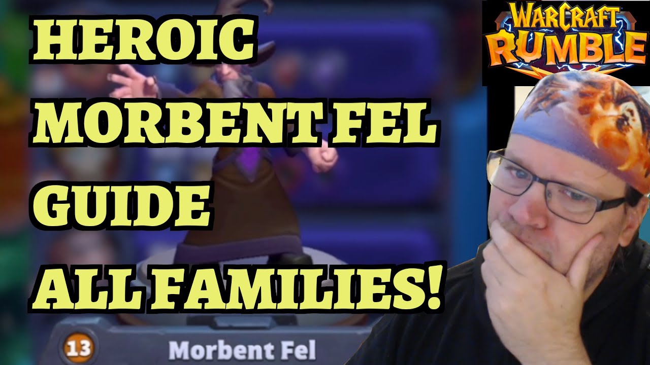 HEROIC Morbent Fel Duskwood Campaign Guide - Warcraft Rumble - YouTube