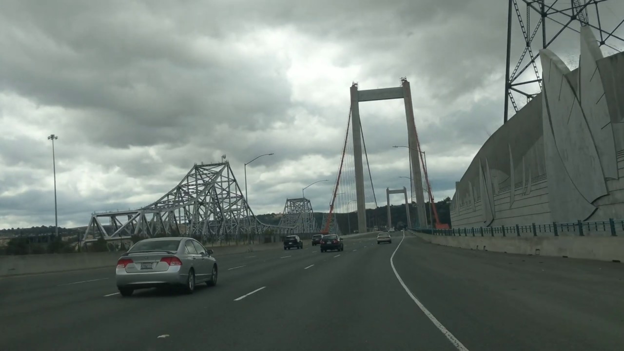 Crossing Vallejo Carquinez Bridge Westbound - Alfred Zampa Memorial ...