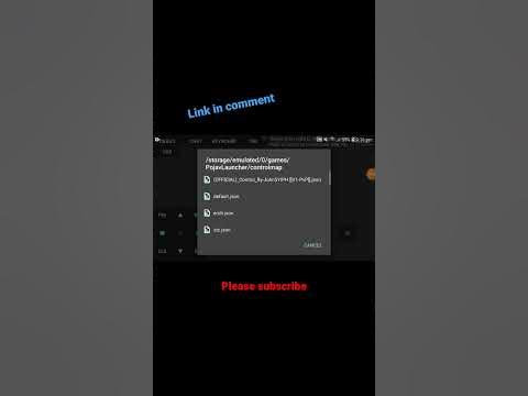 How to load custom control in pojav launcher (part-2) - YouTube