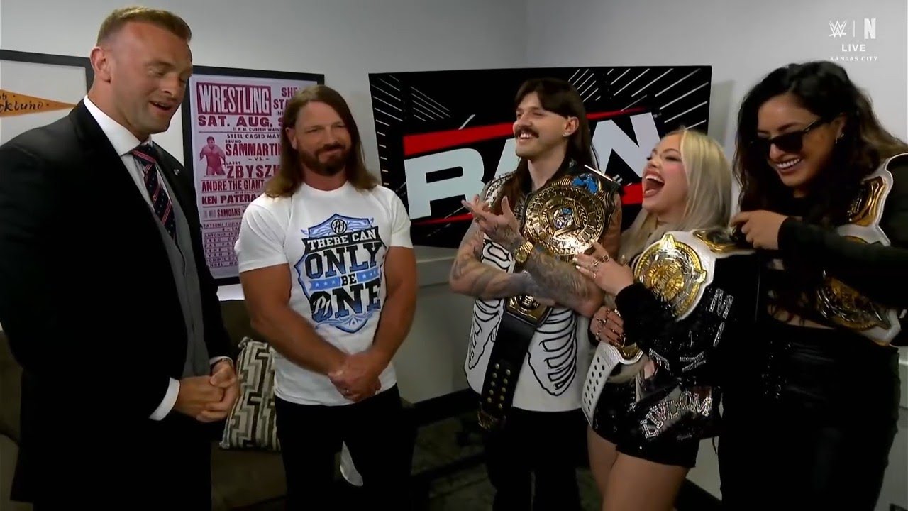 AJ Styles humiliated by Dirty Dom's insult leading to Liv Morgan ...