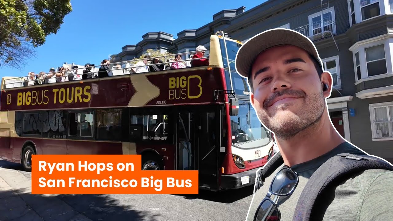 Ryan Hops on San Francisco Big Bus - YouTube