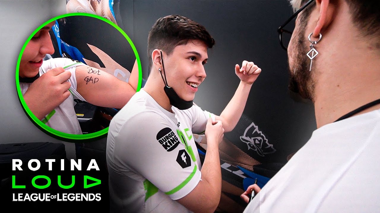 O FAMOSO BOT GAP DE LOUD vs FNATIC no WORLDS 2022 de LEAGUE OF LEGENDS ...