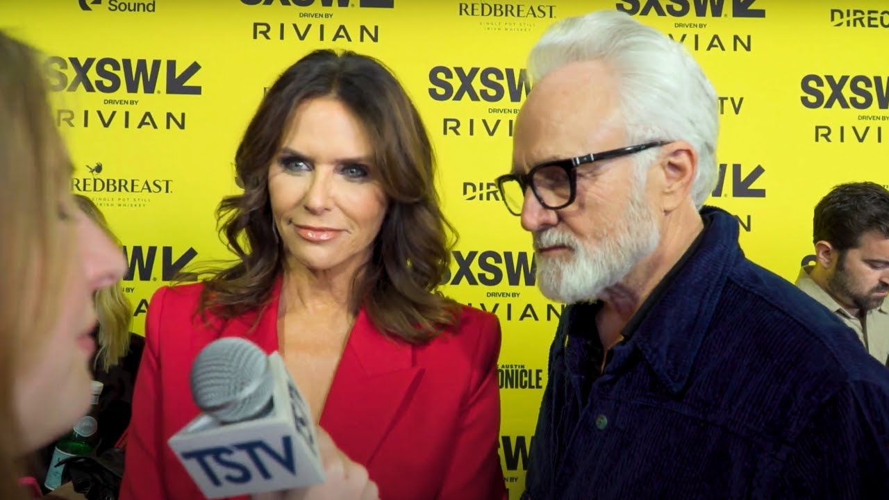 Bradley Whitford & Amy Landecker "For Worse" Red Carpet Interview - SXSW 2025 - YouTube