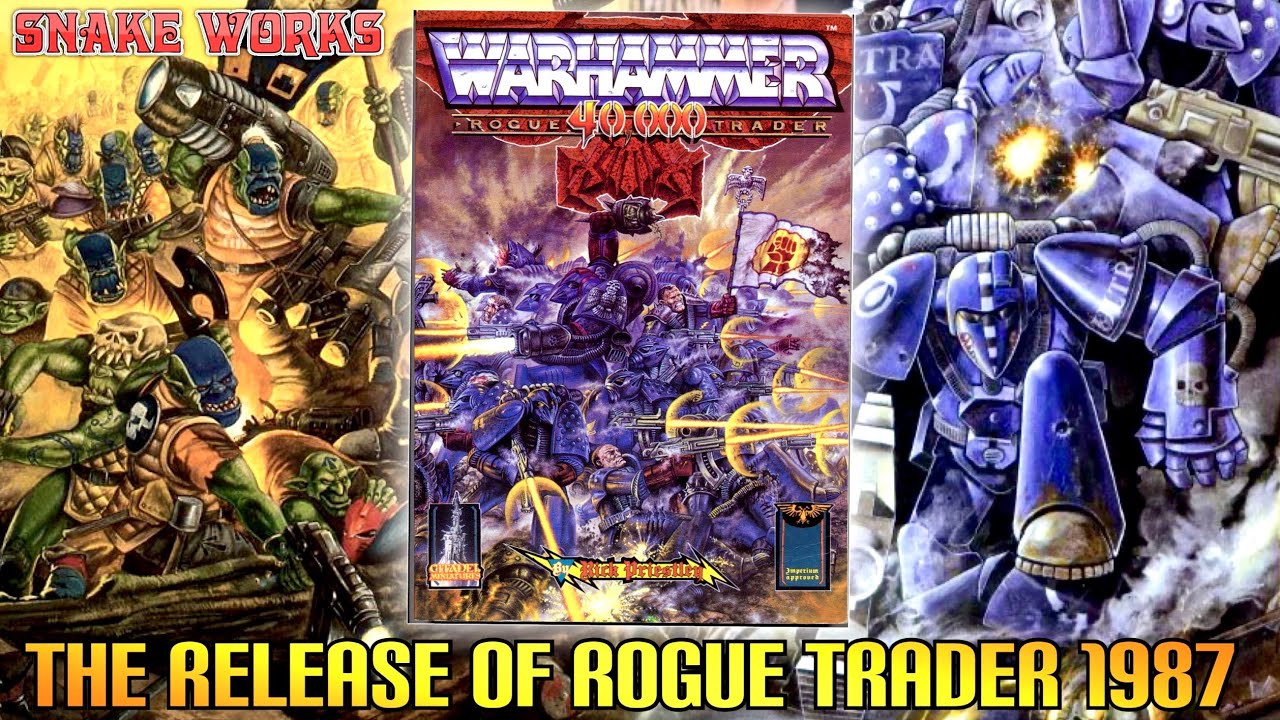 The Release of Warhammer 40000 - 1st Edition - Rogue Trader - First ...