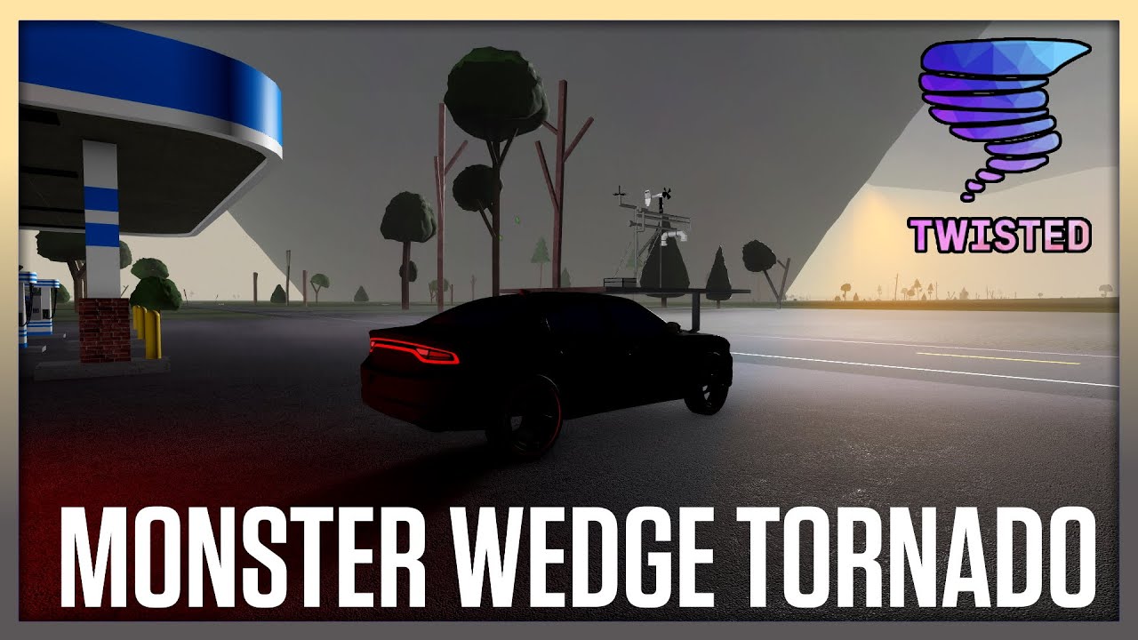 MONSTER WEDGE TORNADO, TWIN TORNADOES! Roblox Twisted 1.20 Update - YouTube