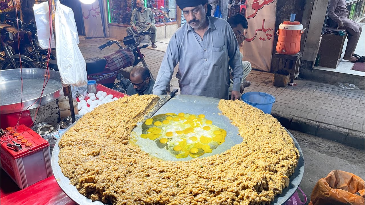 Huge Tawa Daal Fry Recipe | Indian Desi Style Daal Fry | Food Street ...