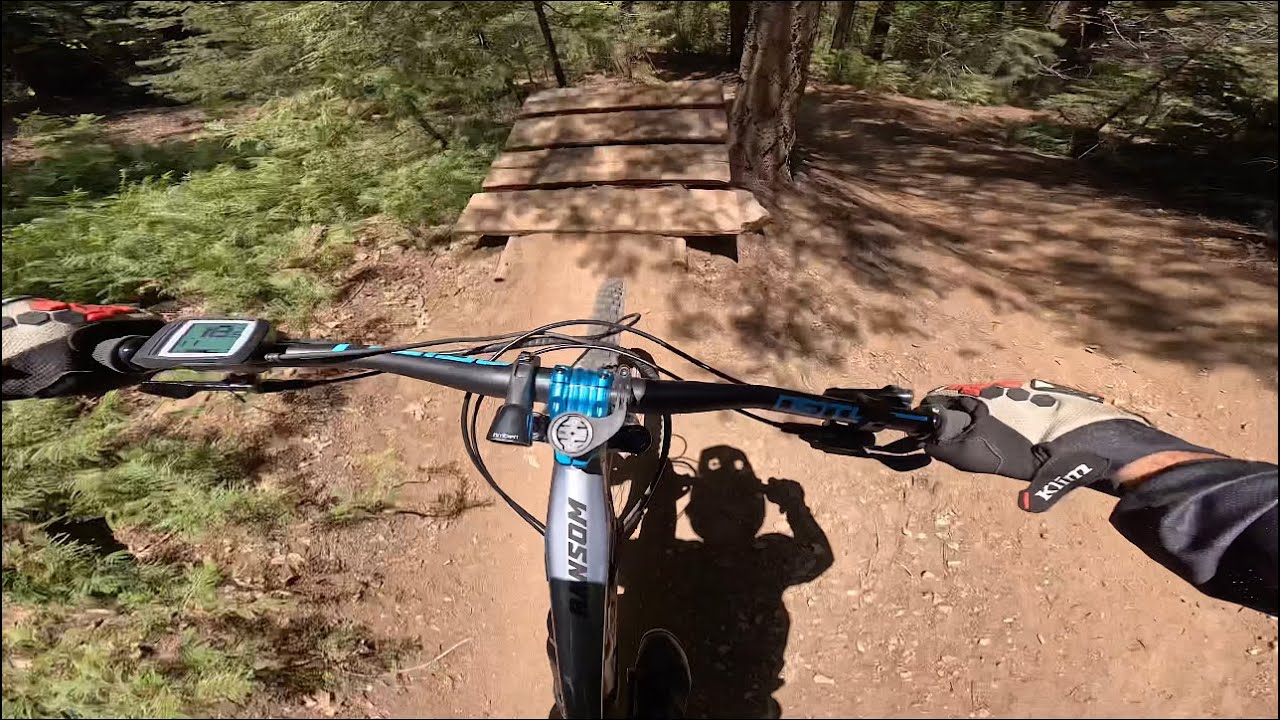 SLEIGH RIDE TRAIL (Sky park bike park)Skyforest,Ca Fast Flowy Smooth ...