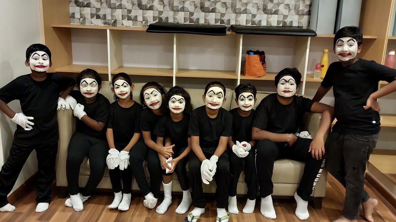 Parenting Mime Show by KG HOC Mime Kids Team #mime #kids #parenting # ...