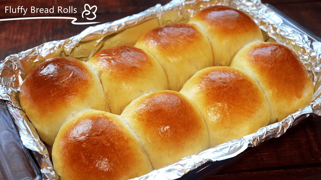 Fluffy dinner rolls/Super soft bread buns/easy bread recipe/bread rolls ...