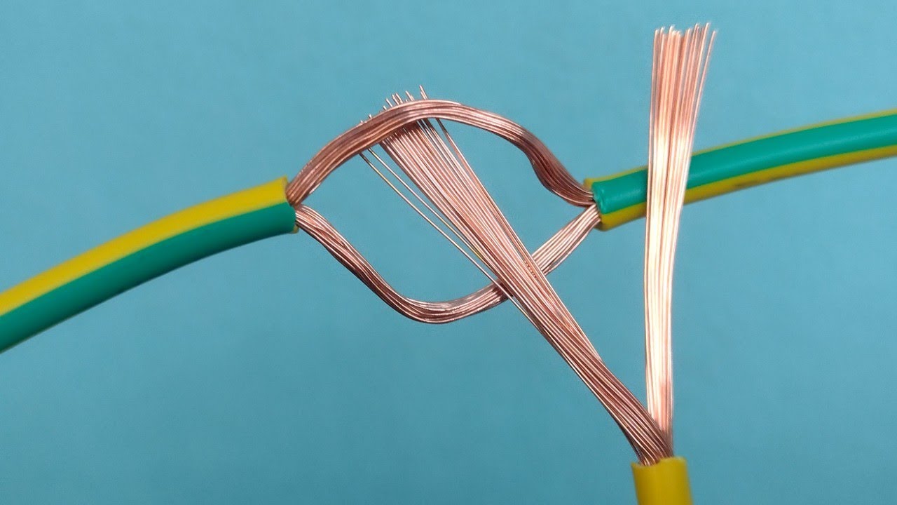 ¡Idea Increíble Para Conectar Cables Eléctricos! Eléctric cables - YouTube