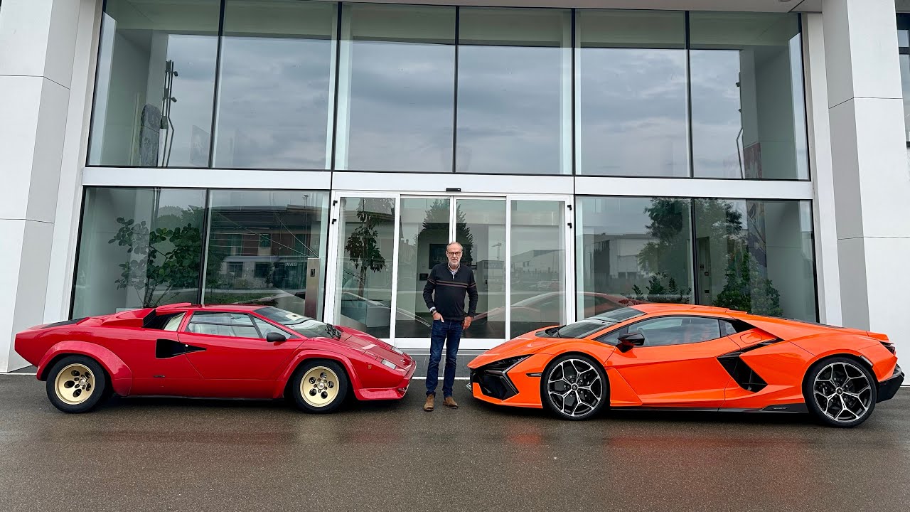 History of the Lamborghini factory, what's changed over the past 50 ...