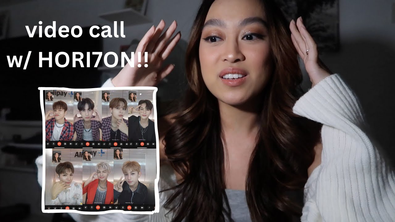i won a video call with HORI7ON.... & they know me?! | Amanda Manaois - YouTube