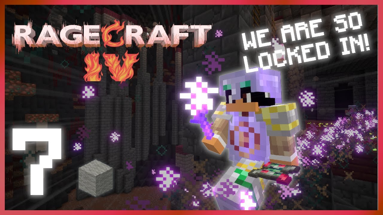 We FELL OFF This INSANE Minecraft Parkour! (Ragecraft IV) Minecraft CTM ...