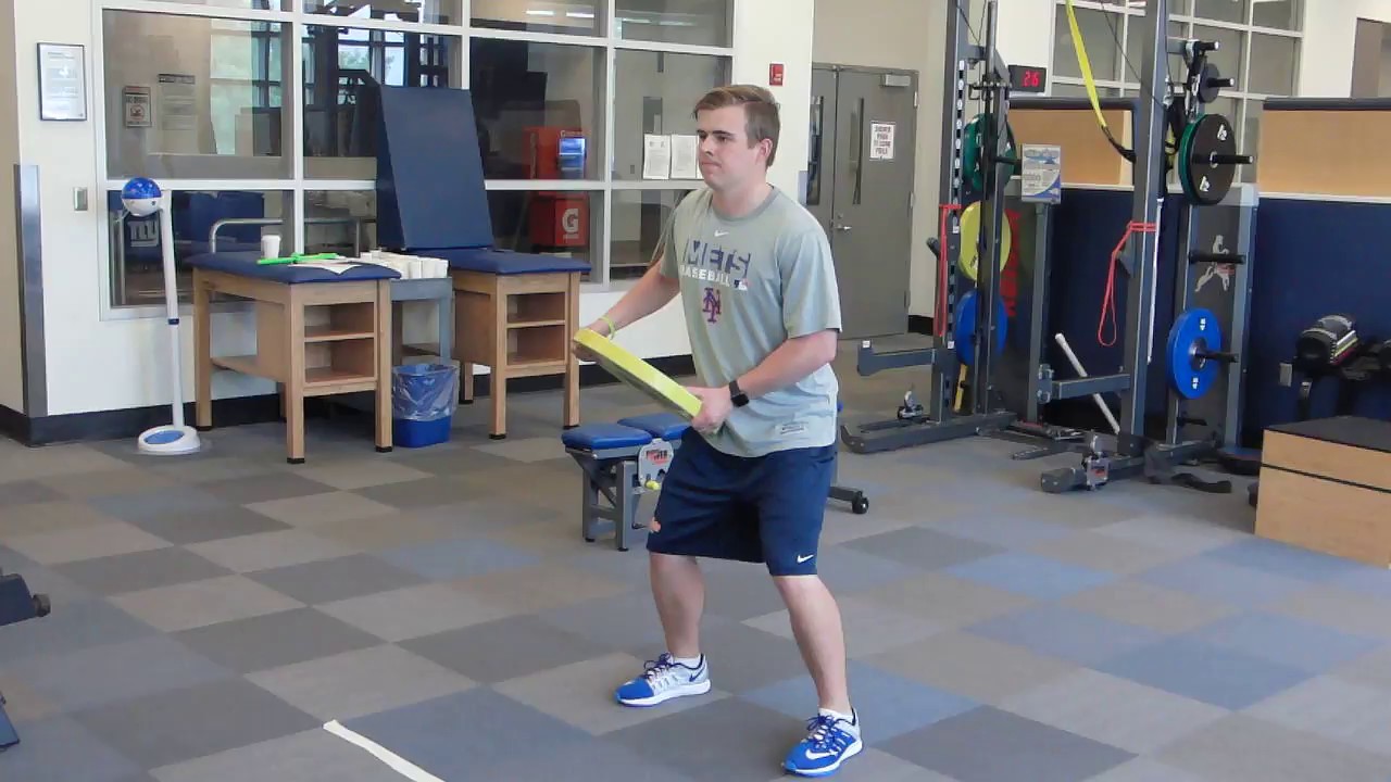 Shoulder Flexion (Diagonal Plate Raise) - YouTube