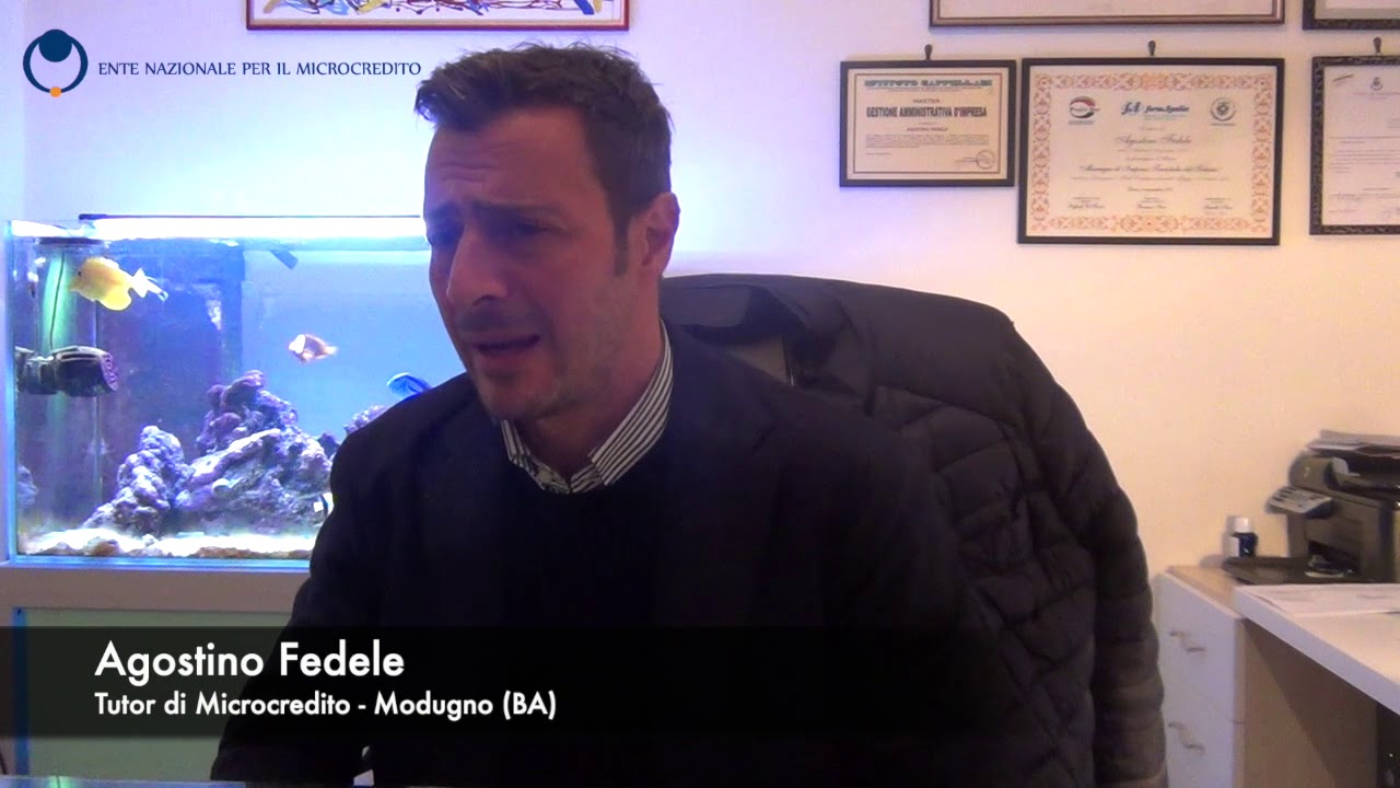 Agostino Fedele - tutor di Microcredito. - YouTube