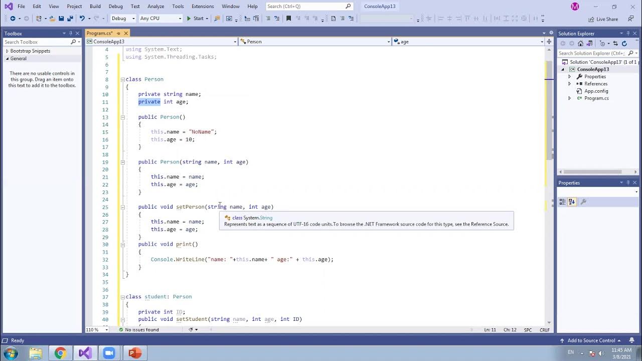 CpE311 CSharp-05-Inheritance-UML - YouTube