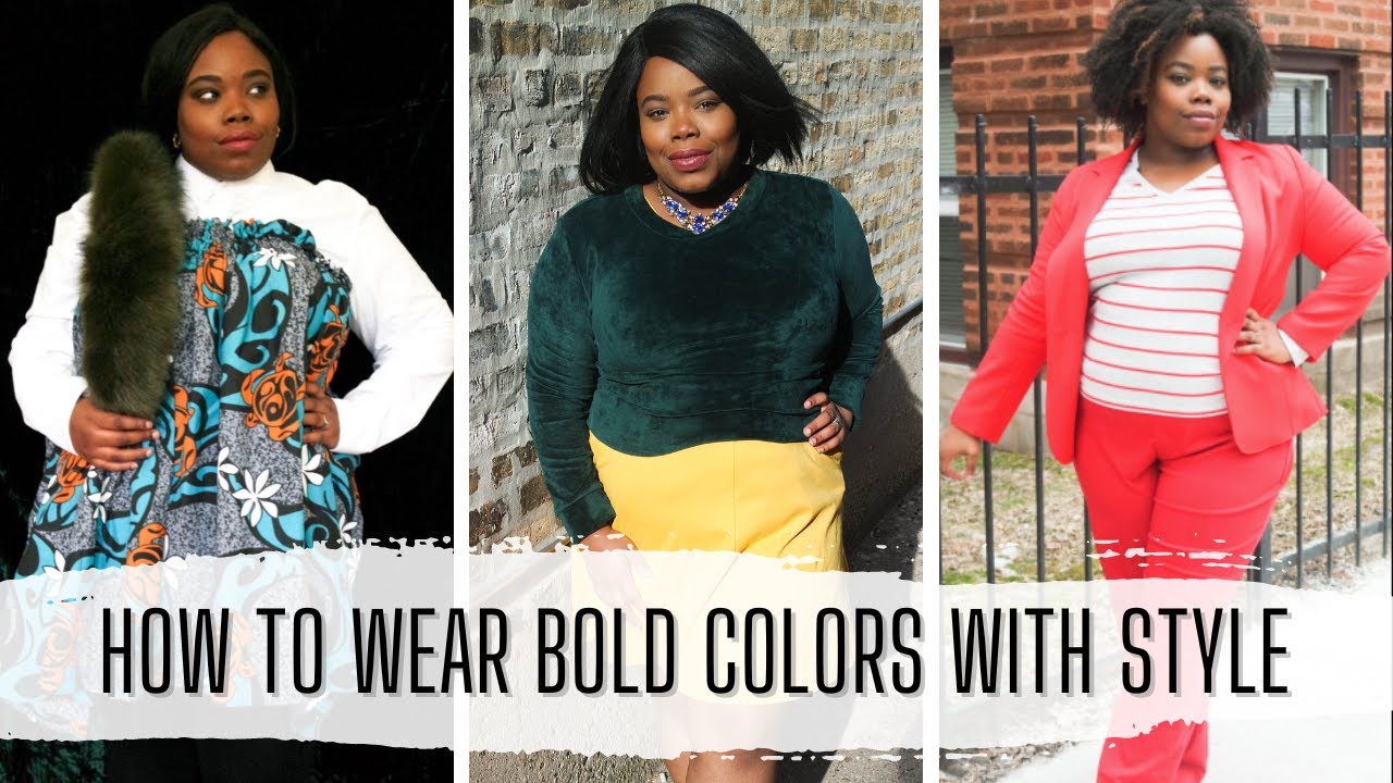 How to wear bold colors with style | Fashion advice - YouTube