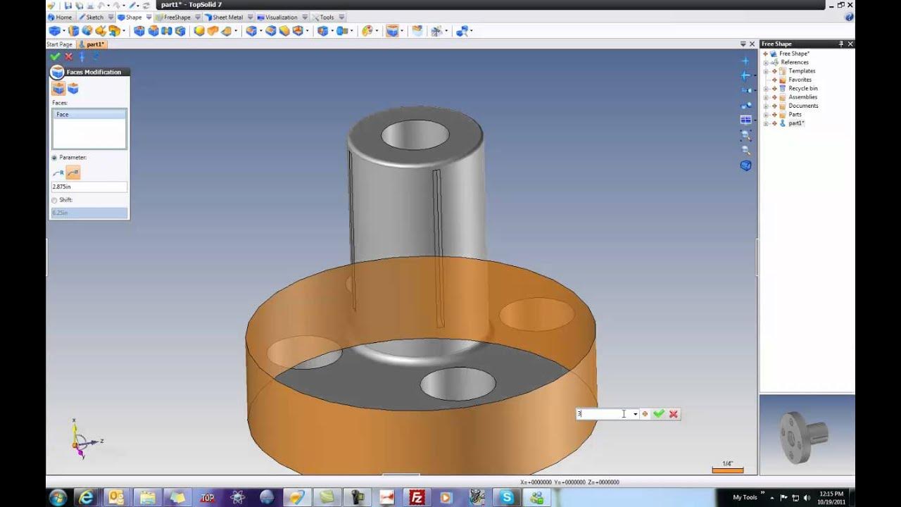 Direct Modeling with TopSolid 7 - YouTube