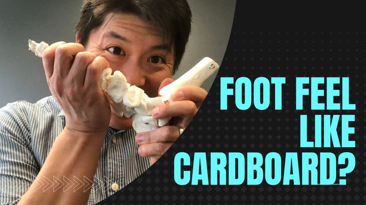Does Your Foot Feel like Cardboard? - YouTube