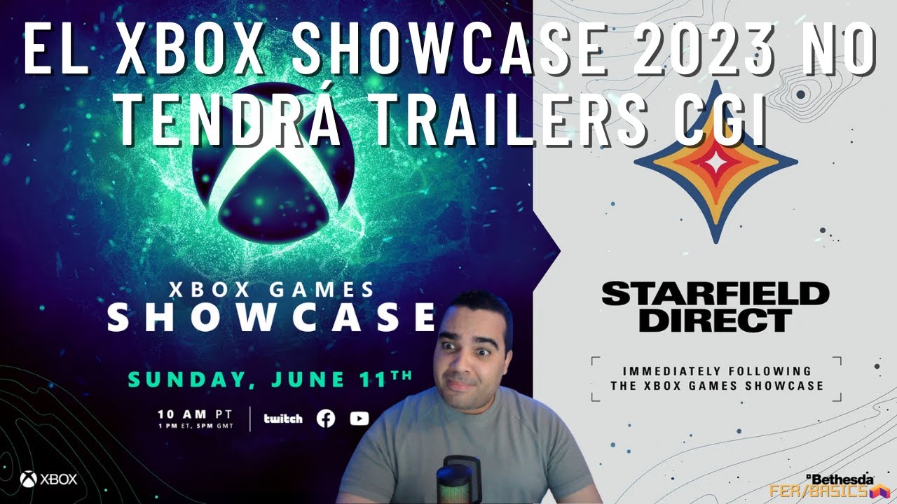 Xbox Showcase 2023 no tendrá trailers CGI en sus first party - YouTube