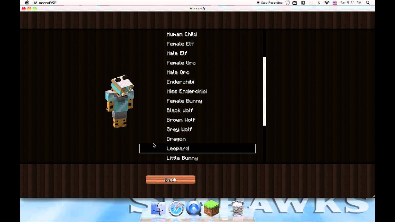 minecraft - more player models mod review - YouTube