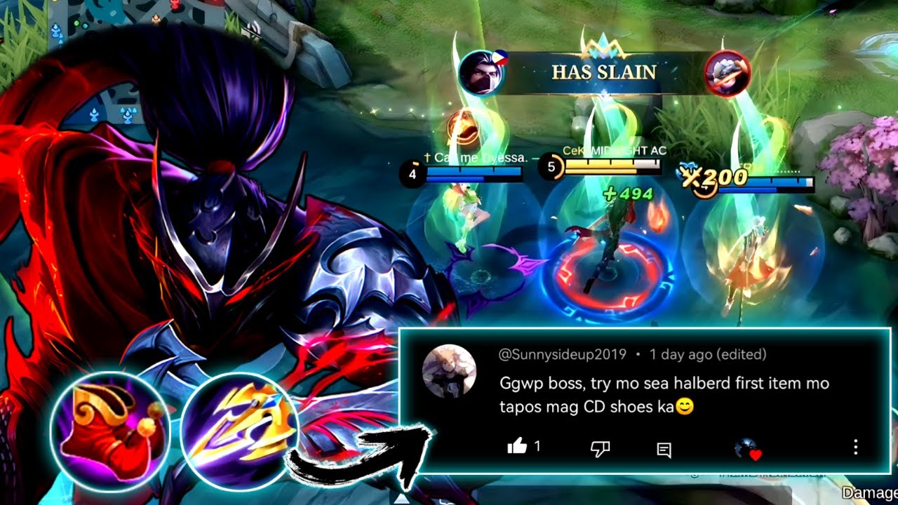 HAYABUSA ITEMS REQUEST BY VIEWERS! | 1HIT HAYABUSA BEST BUILD 2023 ...