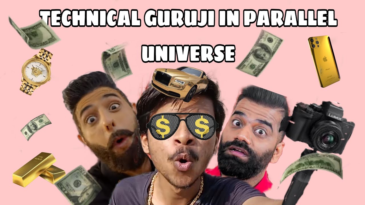 Technical Guruji in Parallel Universe ||@CarryMinati #comedy #vlog ...
