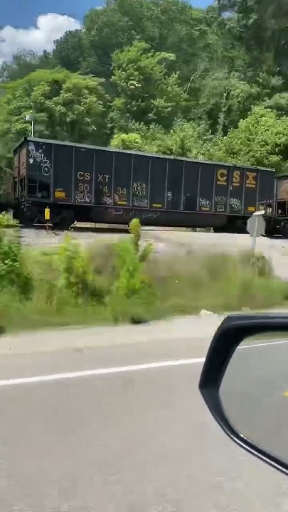 Csx empty coal train - YouTube