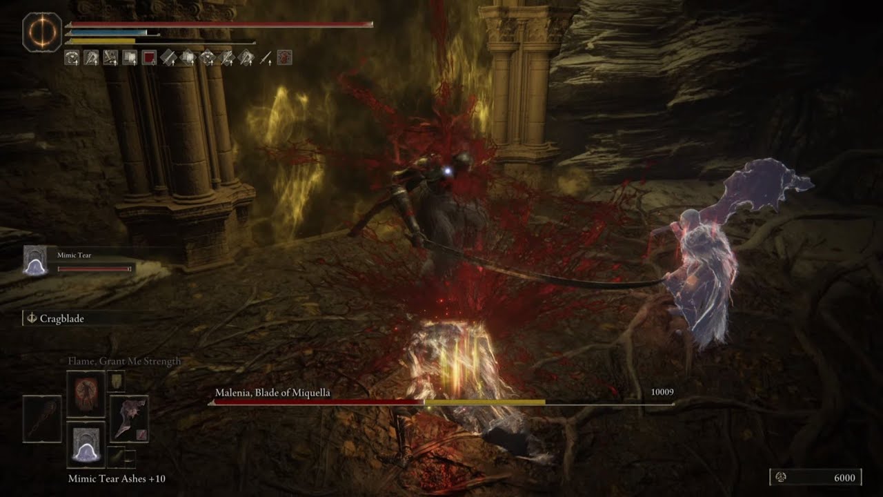 Elden Ring Bloodfiends Arm Vs Malenia - YouTube