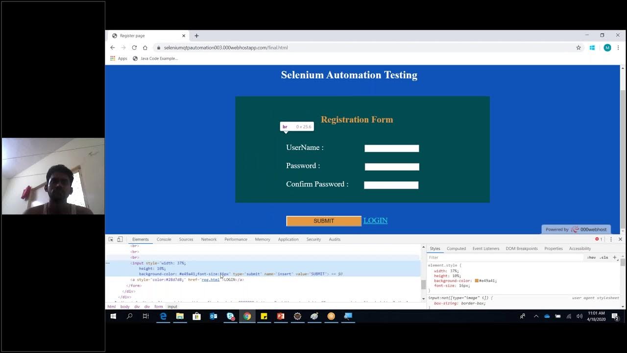 Page Object Model Framework Creation Using Selenium Part -4 - YouTube