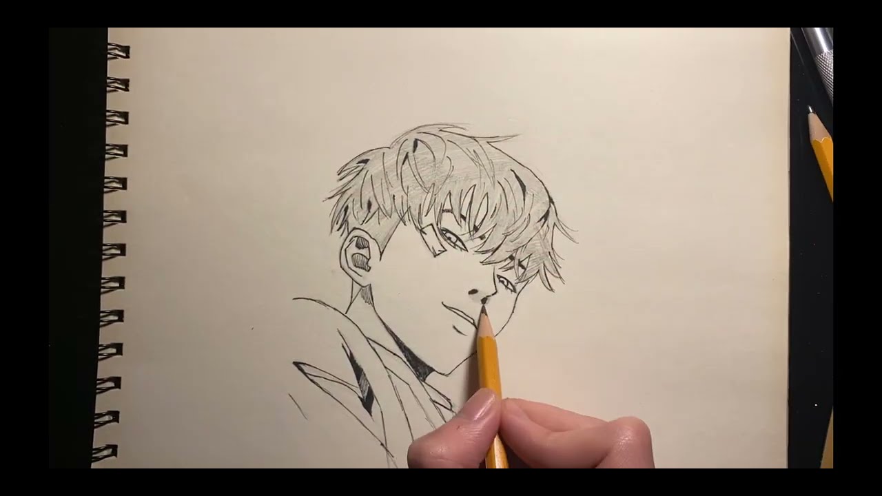 Draw Minu in Wind Breaker - Bao Art #windbreaker #draw #drawing # ...