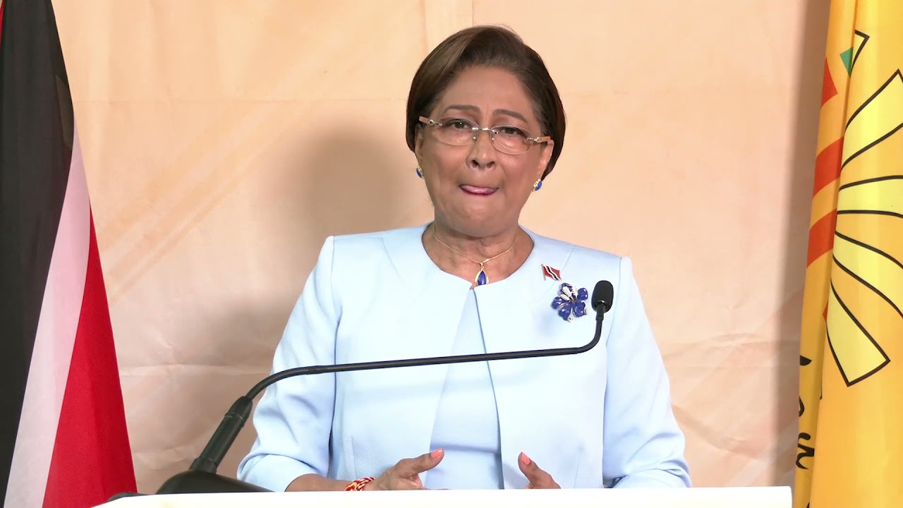 Hon Political Leader Kamla Persad Bissessar @ UNC Virtual Report 1st ...
