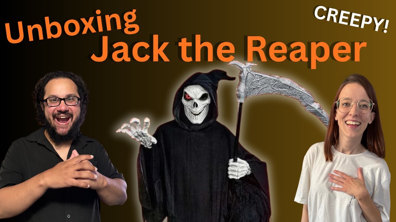 Jack the Reaper Animatronic Unboxing | Spirit Halloween - YouTube
