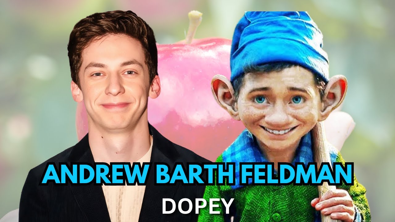 Andrew Barth Feldman is Dopey in Disney’s Snow White - YouTube