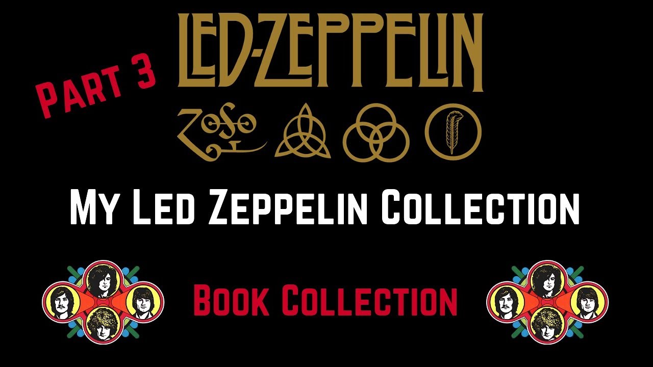 My Led Zeppelin Collection PT 3 | Tour Programs & Books - YouTube