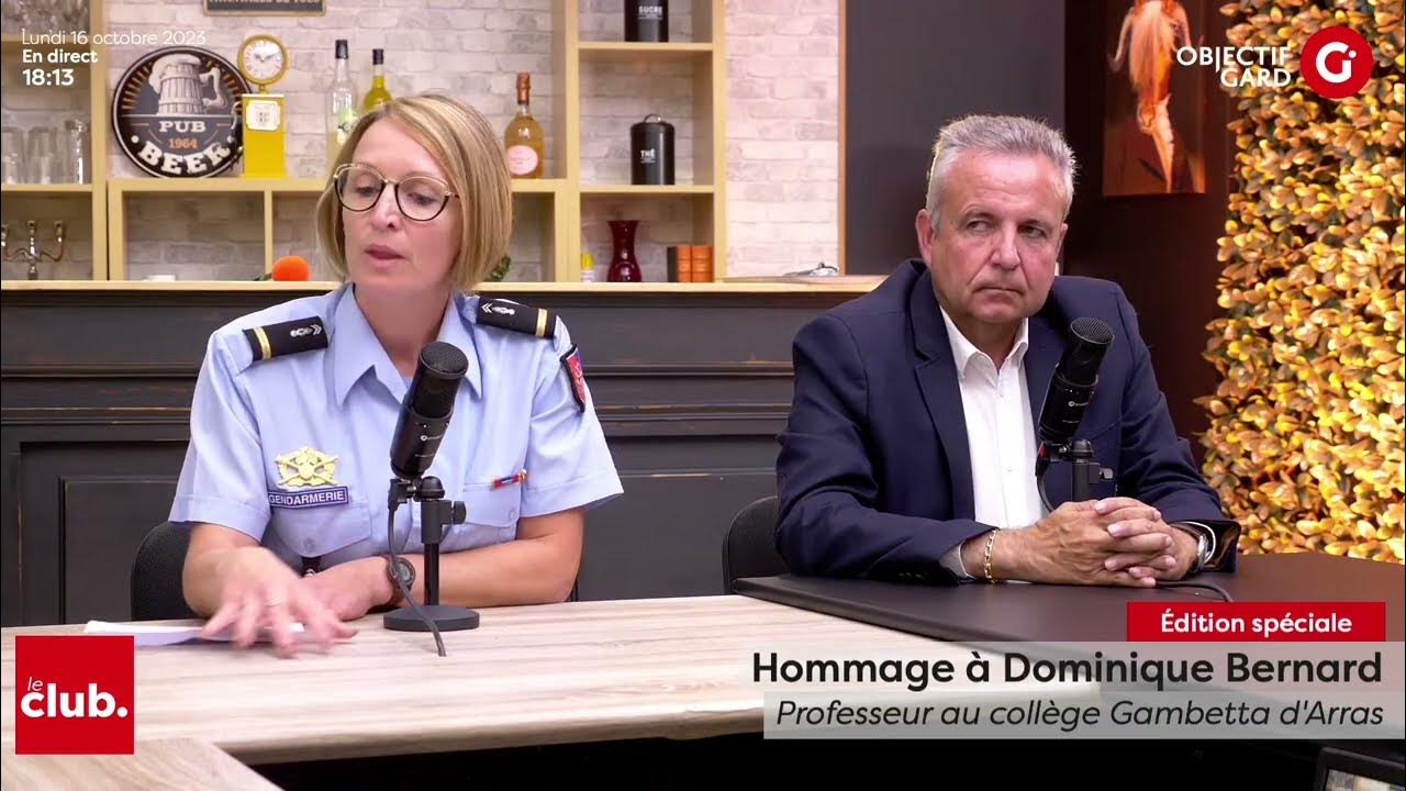 📺 LE CLUB OBJECTIF GARD EN DIRECT Édition spéciale hommage à Dominique Bernard - YouTube