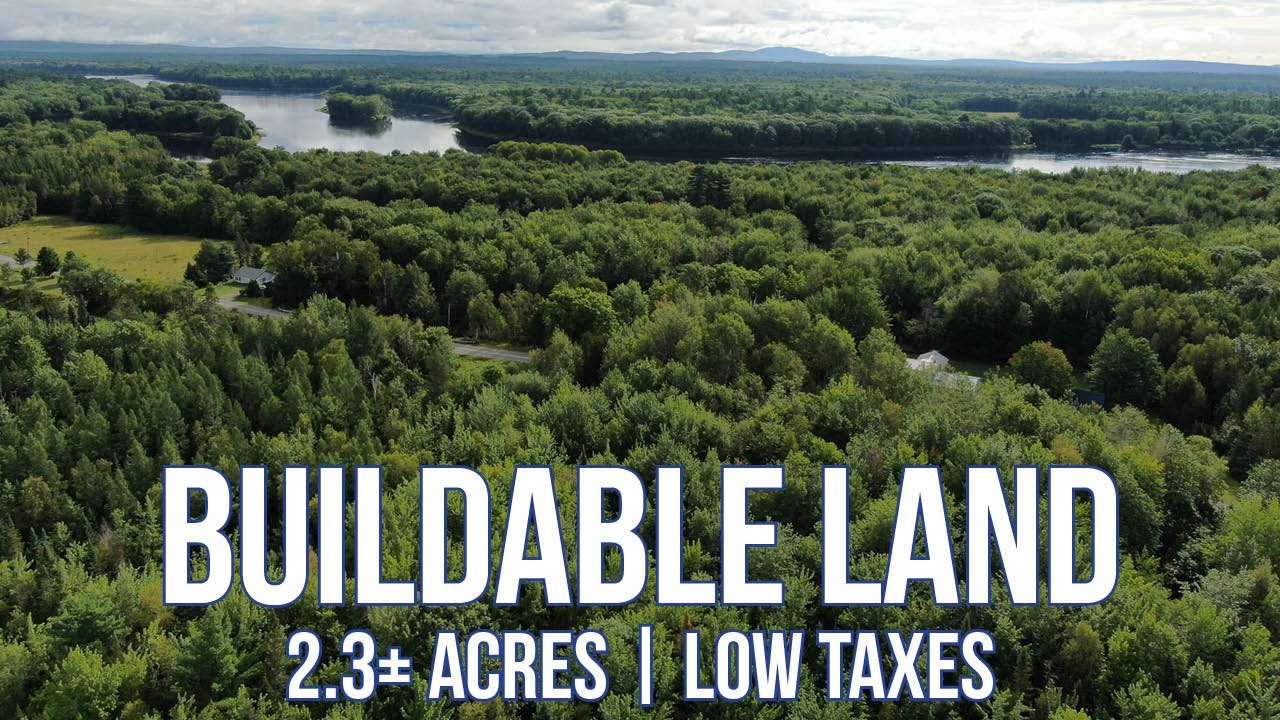 Buildable Recreational Land For Sale | Maine Real Estate - YouTube