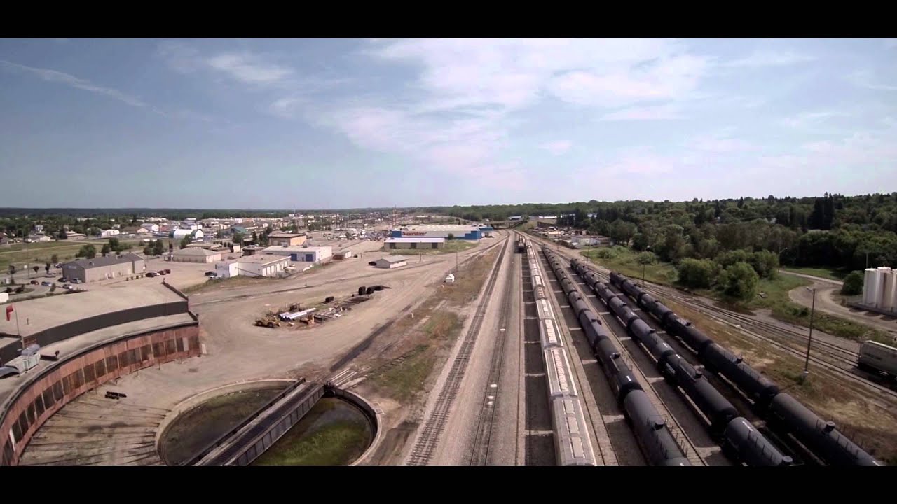 Prince Albert Saskatchewan Train Station - YouTube