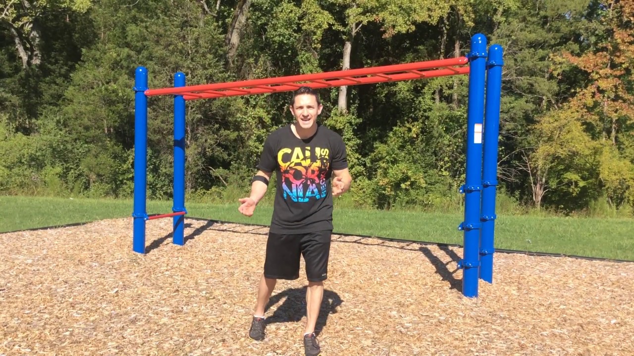 Horizontal Ladder Station-Ladder Loop Exercise ©Project Fit America ...