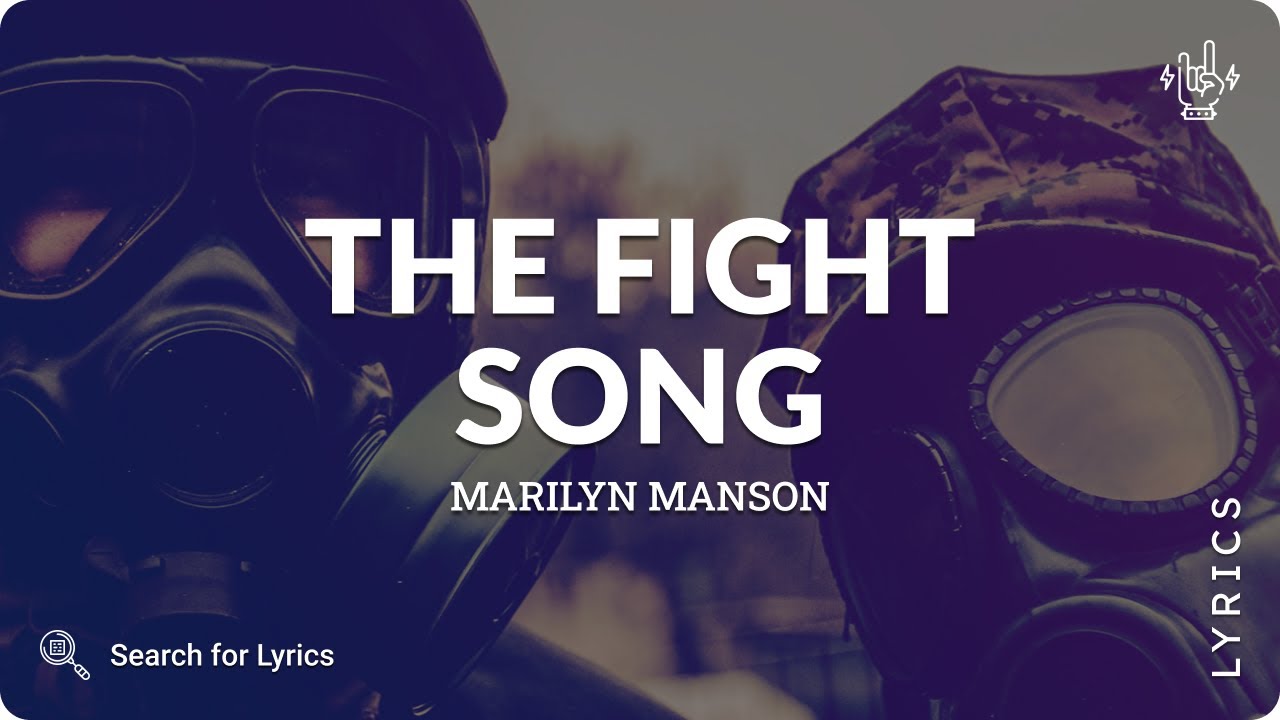 Marilyn Manson - The Fight Song (Lyrics for Desktop) - YouTube