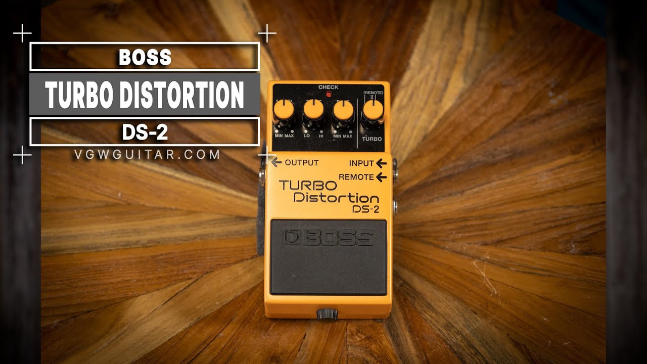 Boss Turbo Distortion DS 2 - YouTube