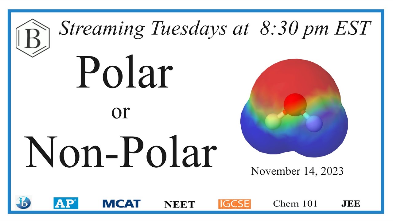 How to tell if a molecule is polar or non-polar... - YouTube